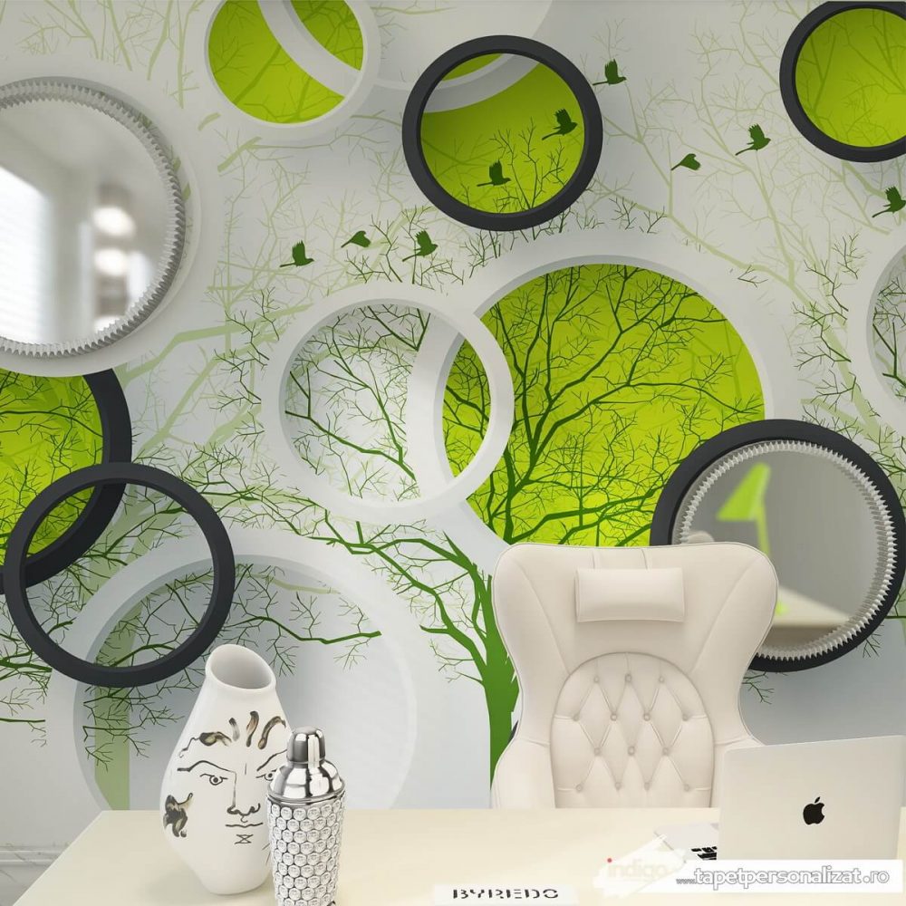 Model Tapet - Copaci - Tapet personalizat