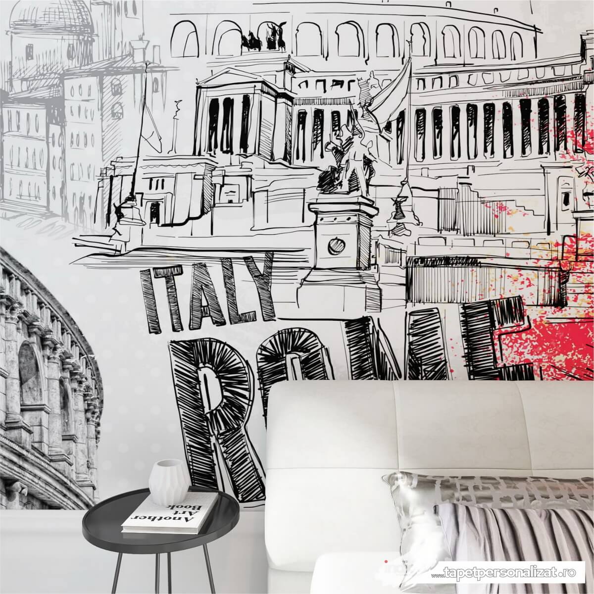 Model Tapet - Roma - Tapet personalizat