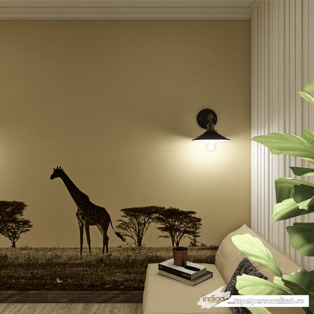 Model Tapet - Savana Safari - Tapet personalizat